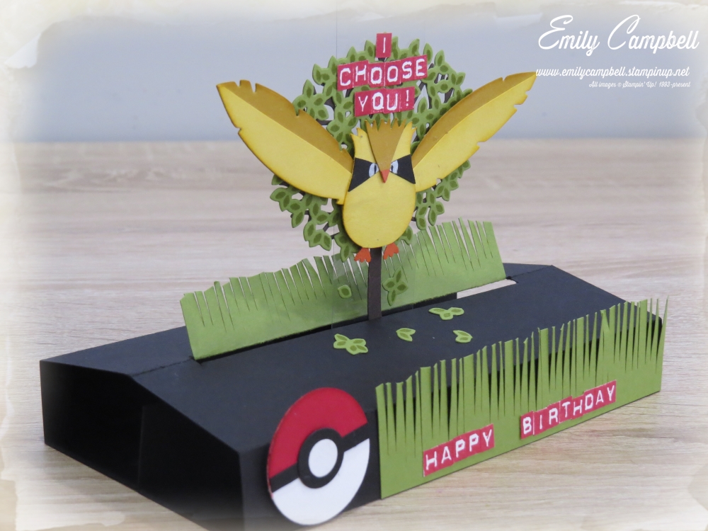Freestanding Pop-up Pokemon Card