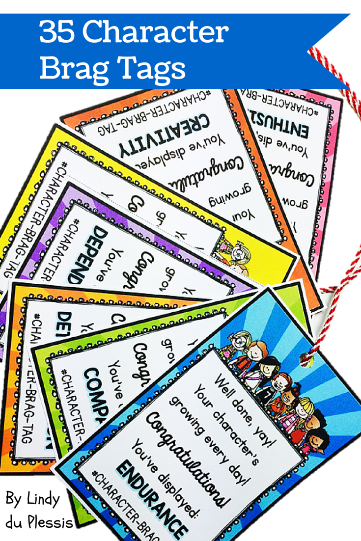 Free Brag Tags for Tests