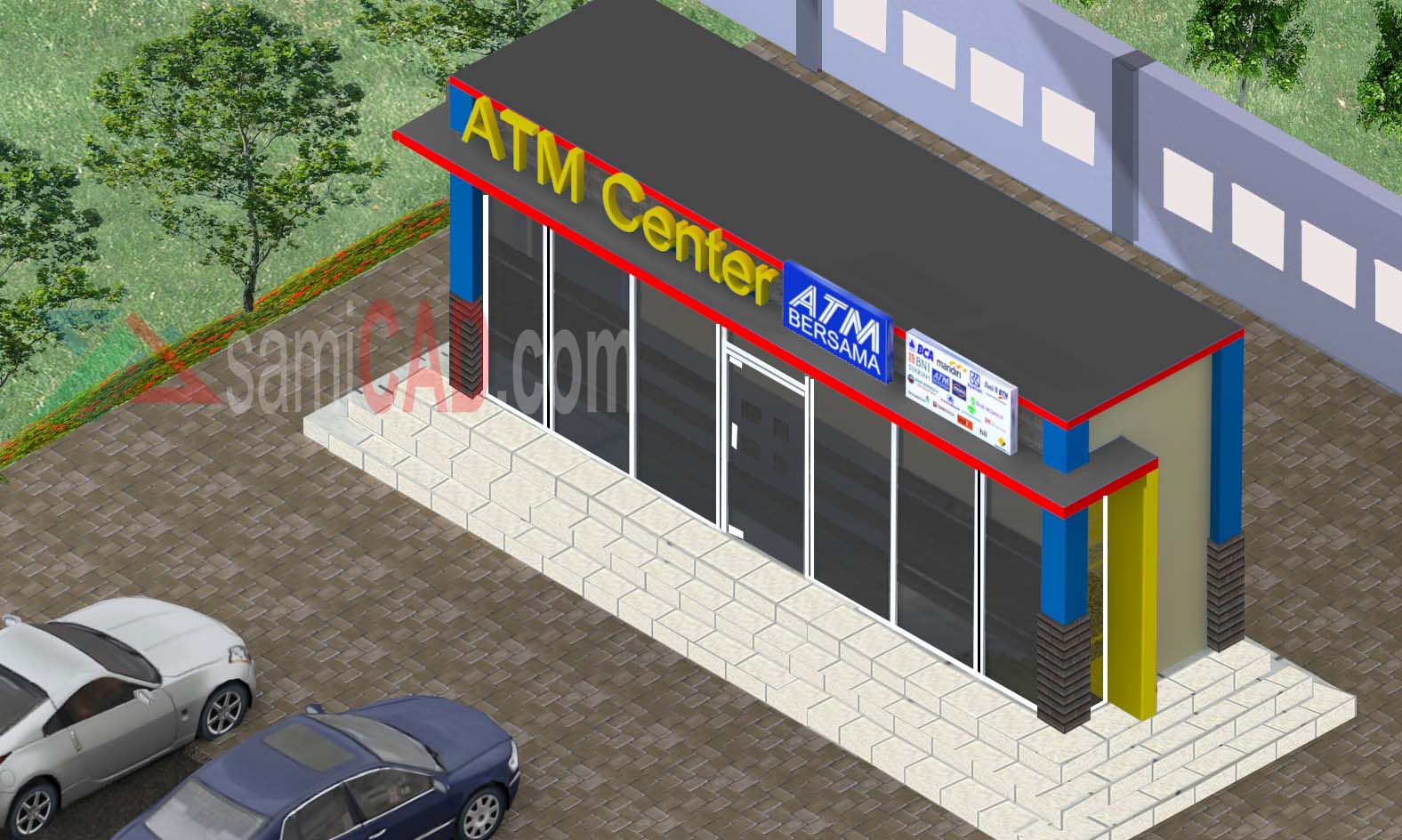 Desain Anjungan Tunai Mandiri (ATM)