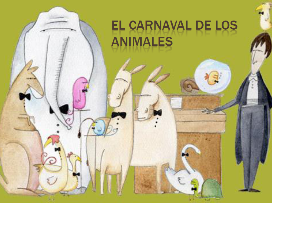 Música en el colegio Fernando de los Ríos: EL CARNAVAL DE LOS ANIMALES