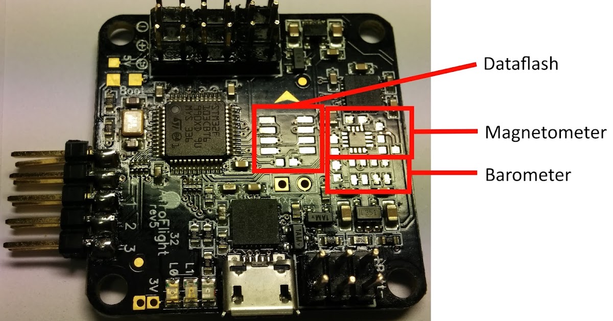 Moose!: DIY conversion of an AfroFlight Acro Naze32 to the full version