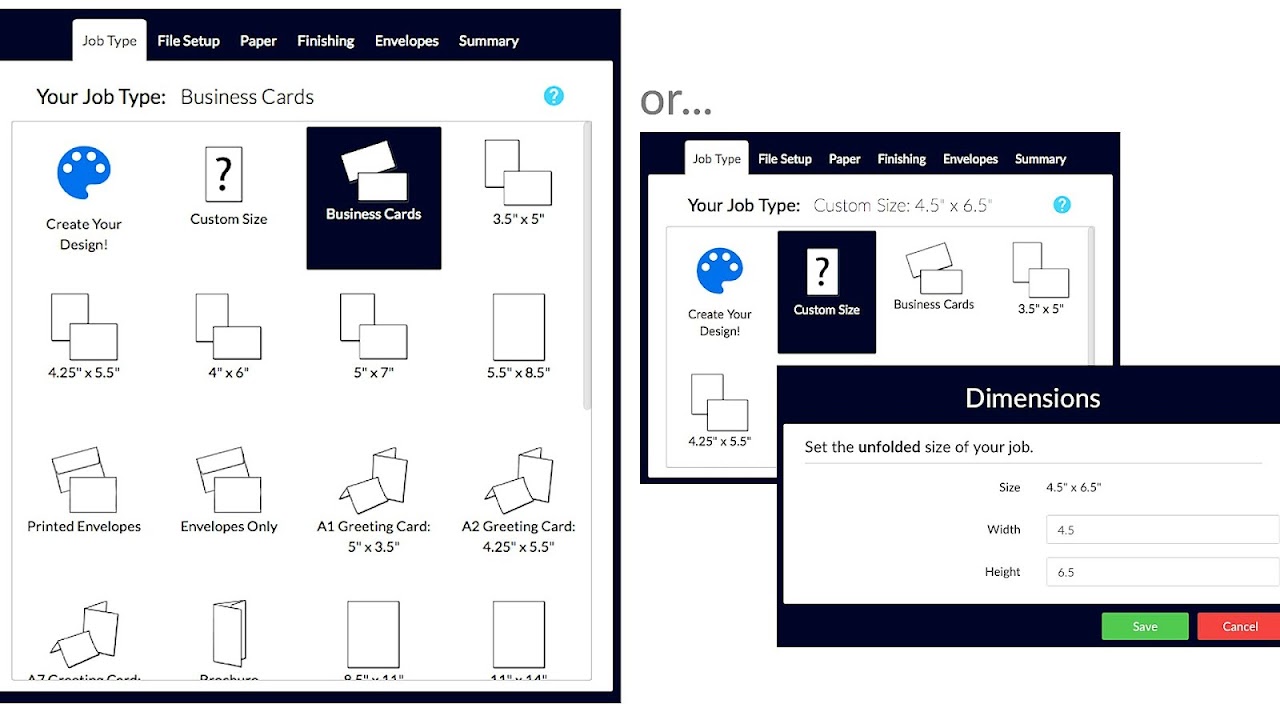 Order Custom Sized Photo Prints - Photo Choices