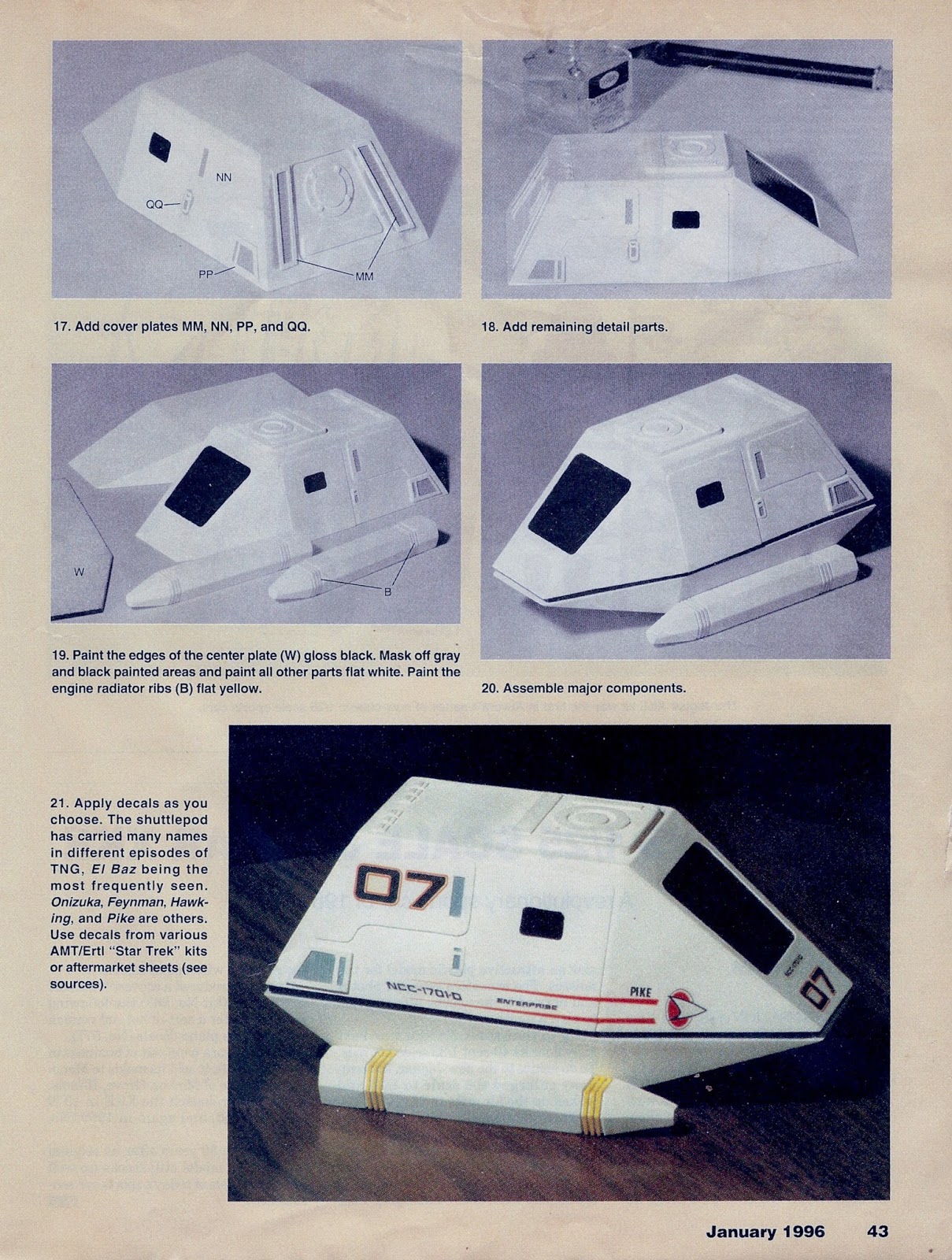 Tyken's Rift: 1/25 Scale Type 15 ShuttlePod Project