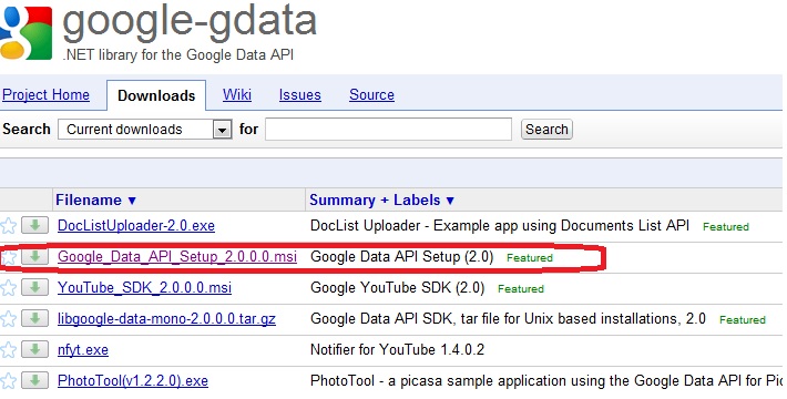Singh Vikash blog: How to get Started with Google Data API aka GData?