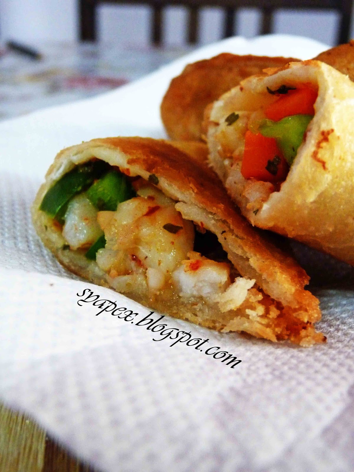 syapex kitchen: Roti Goreng Inti Udang