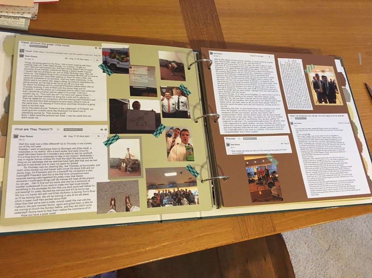 Ooh..."Pin"teresting!: Missionary Keepsake Book