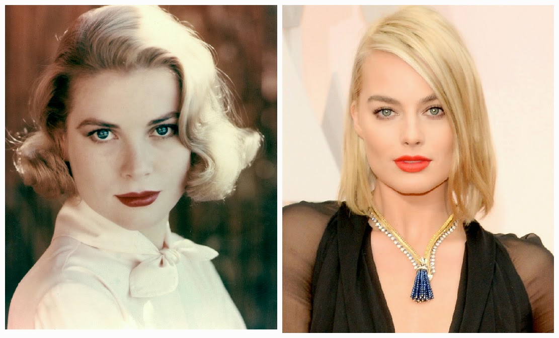Look Grace Kelly - Margot Robbie | vanity affairs