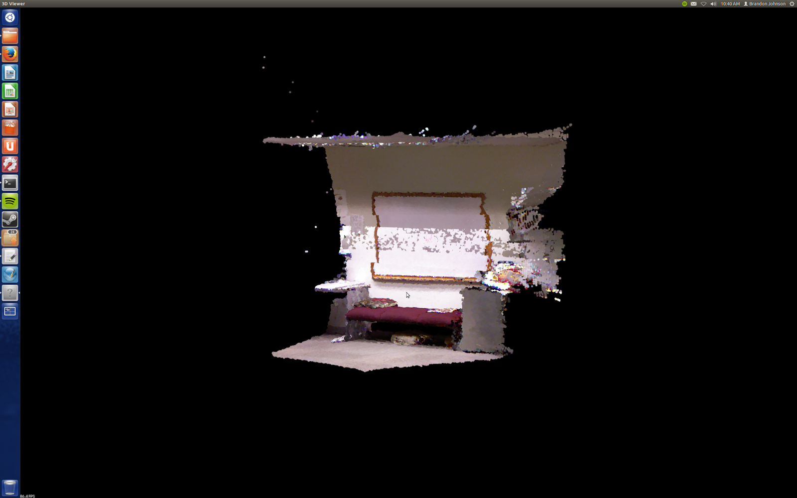 3D Scene Reconstruction Using Multiple Kinects (PCL and Libfreenect)