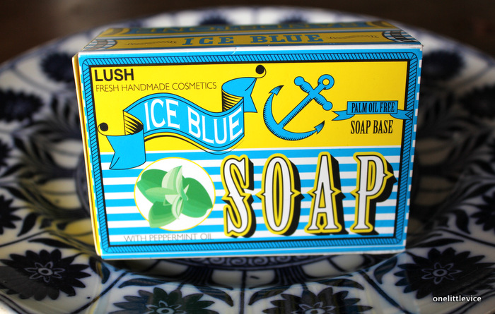 Vegan Beauty: Lush's Ice Blue and Sandstone Soaps | One Little Vice