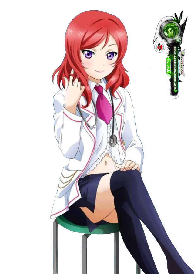 Ors Anime Renders Love Livenishikino Maki Hyper Cute Doctor Render