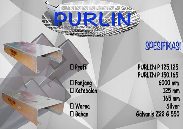 Purlin Rangka Metal Galvanis dari SiMantap ~ Agen Taso Cianjur