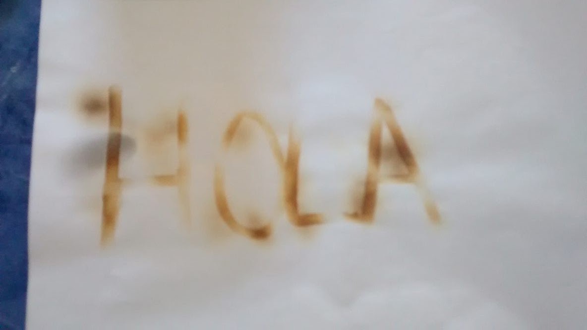 Descubre tu Mundo y Aprende: TINTA INVISIBLE