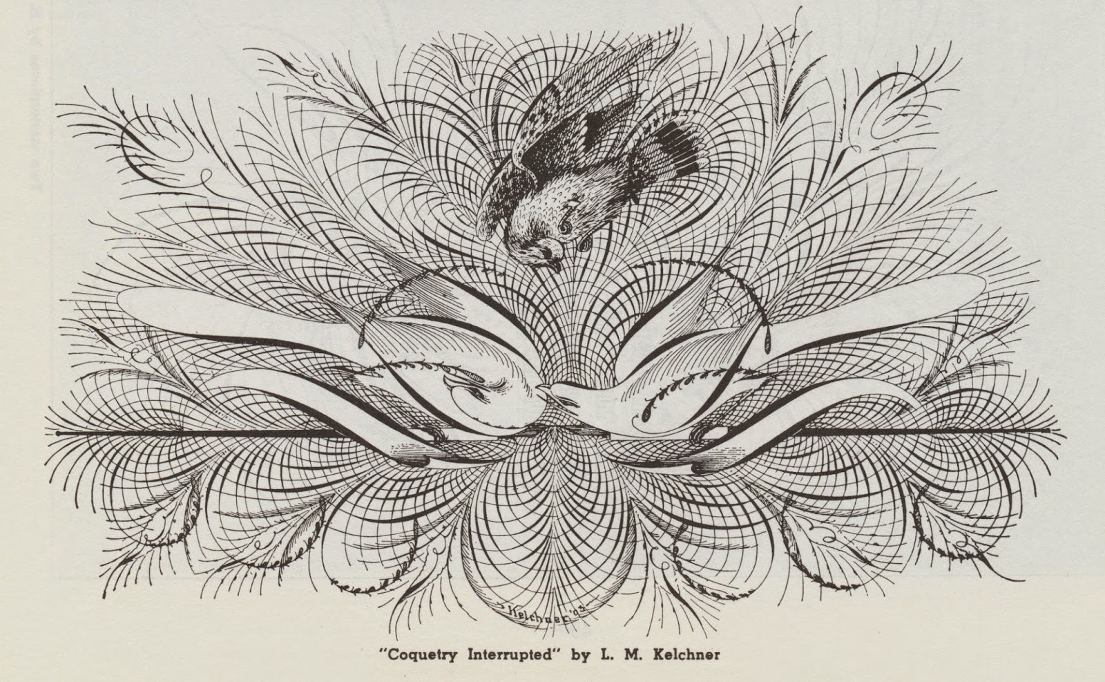 Tenth Letter of the Alphabet: Lettering: Lloyd M. Kelchner, Master Penman