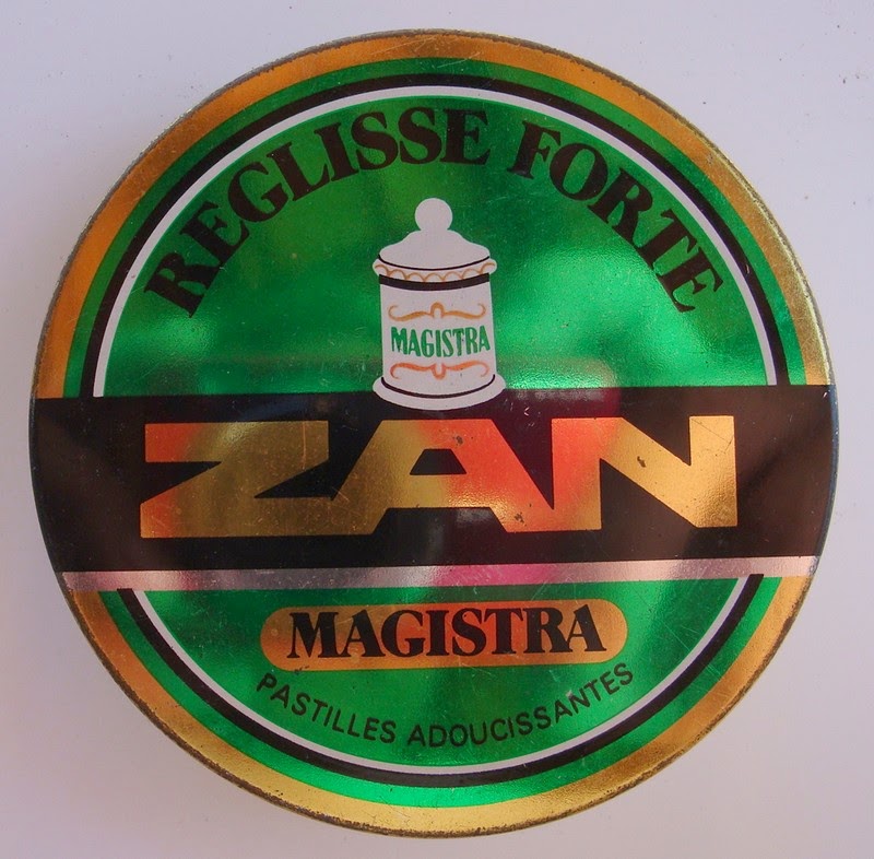 La boîte de bonbons: Réglisse & Zan - (504MC)