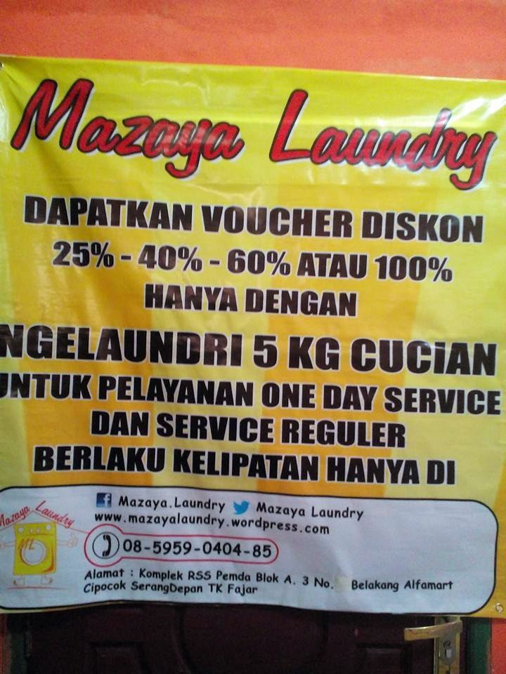 Contoh Brosur dan Spanduk Promosi Laundry, Mungkin jadi Inspirasi ...