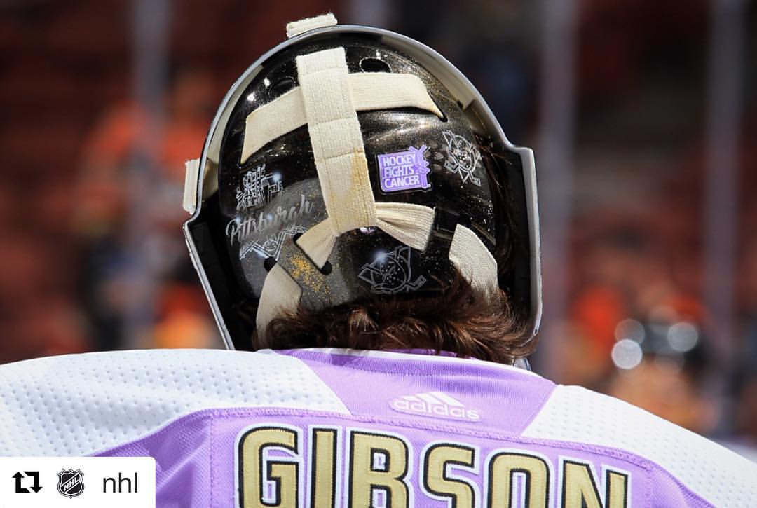 I Love Goalies!: John Gibson 2017-18 Mask