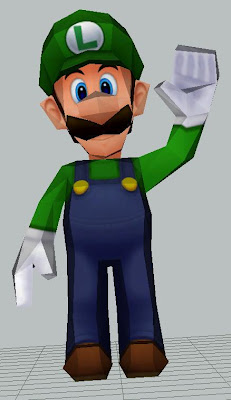 Low Polygon Luigi Papercraft | Papercraft Paradise | PaperCrafts ...