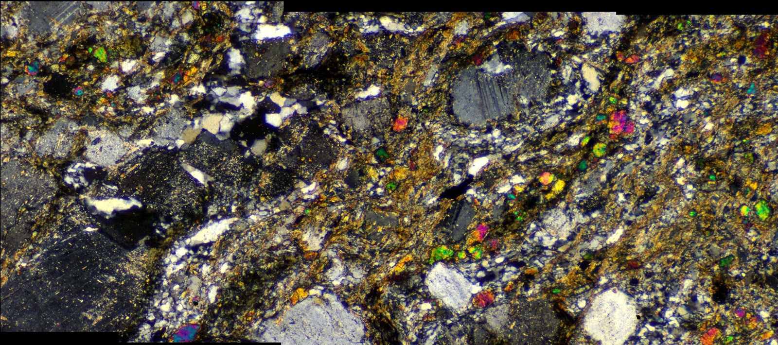 Metabasites: Pyroclastic Flow (Tuff-breccia), Mt. Garibaldi, British ...