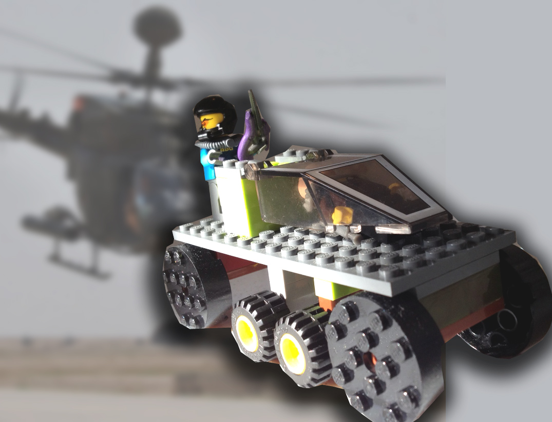 Sam's LEGO Creations: LEGO Creation 6) FB-1 Rider