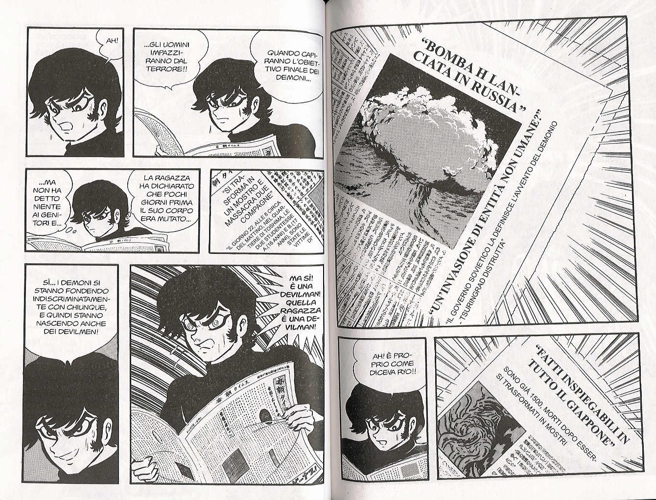 La Puteca di Pakos: Manga - Devilman vol. 3: vecchie e nuove guerre, al via l'era del terrore ...