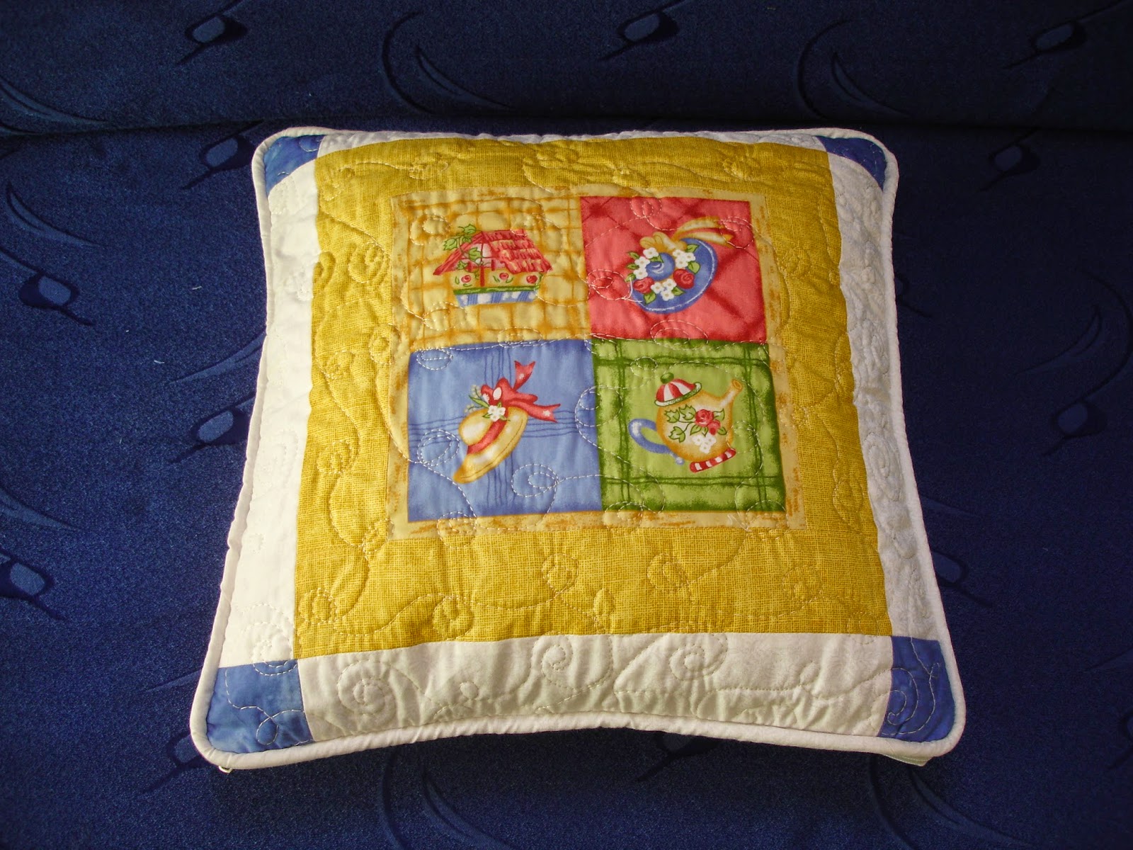 Raquel Patchwork - Minas: Almofada