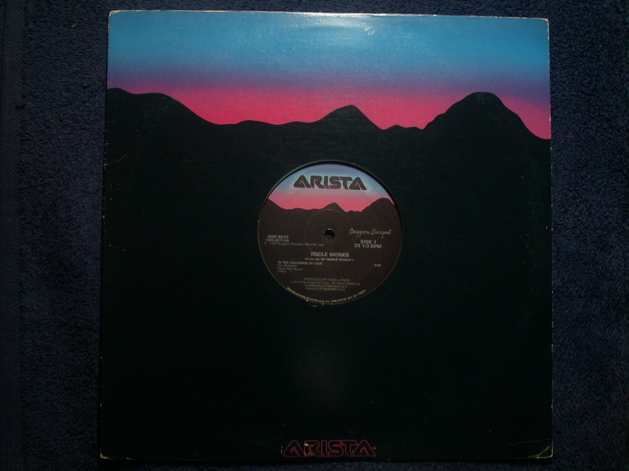 Ian McNabb & The Icicle Works: 1984 - US Promotional 12" [ADP 9217 ...