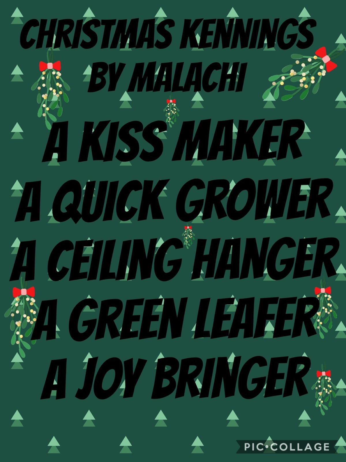 J4 Hunter's Bar Juniors: Christmas Kennings