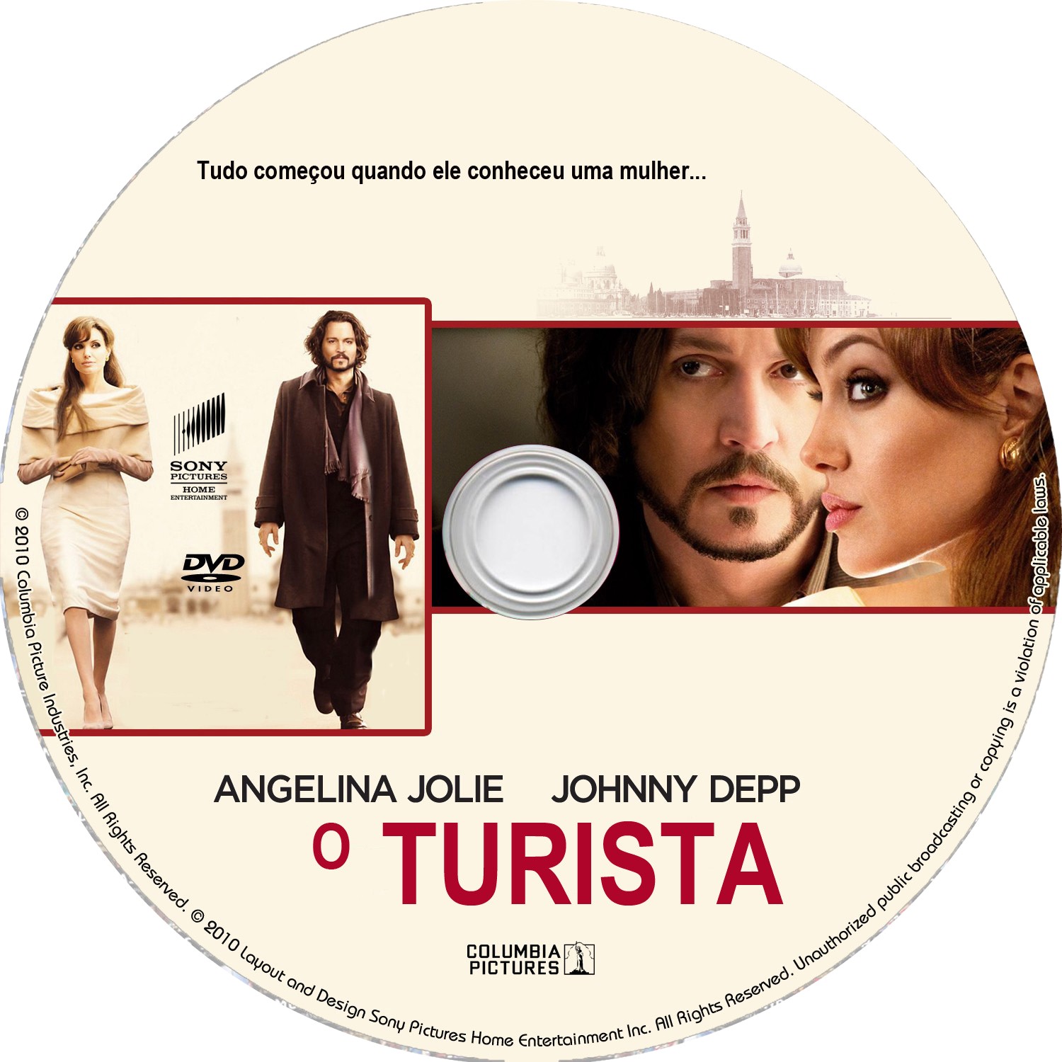 Capas e labels de filmes e series: O TURISTA