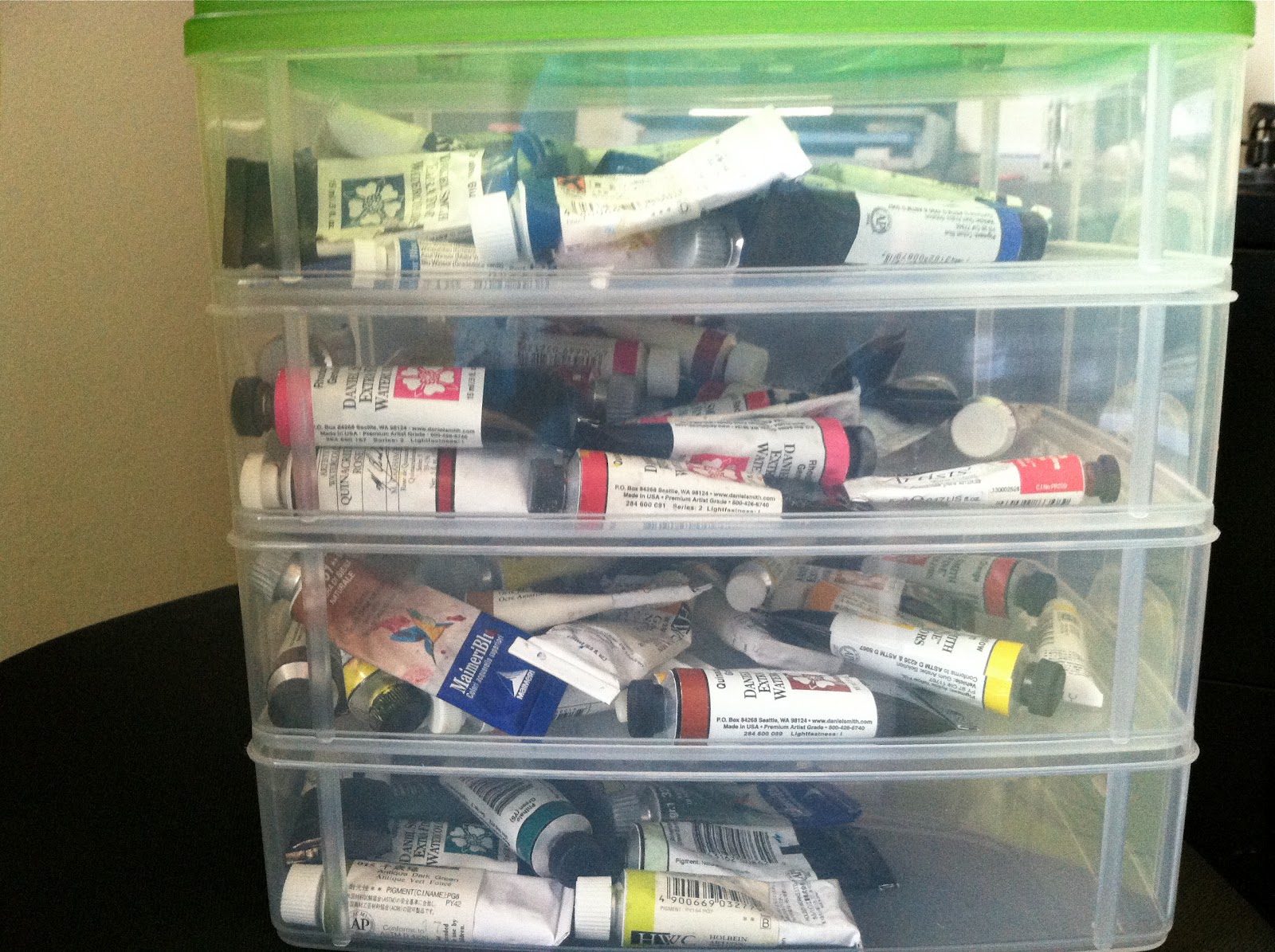Irene Guimera Art: How I Organize My Paint Tubes