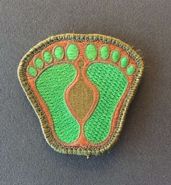 THE USAF RESCUE COLLECTION: USAF Multicam - Green Feet Patch