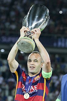 Barcelona's star Iniesta's wife Anna Ortiz got married after Euro