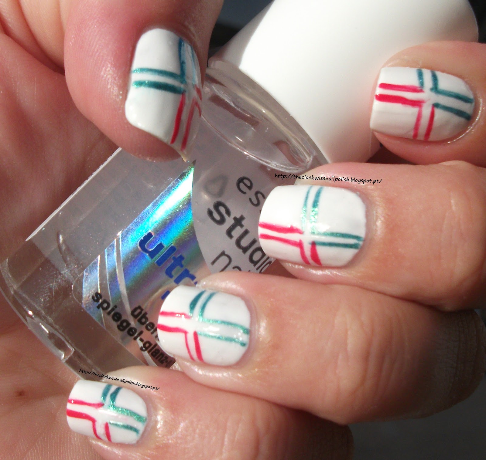 The Clockwise Nail Polish: Força Portugal!!!!