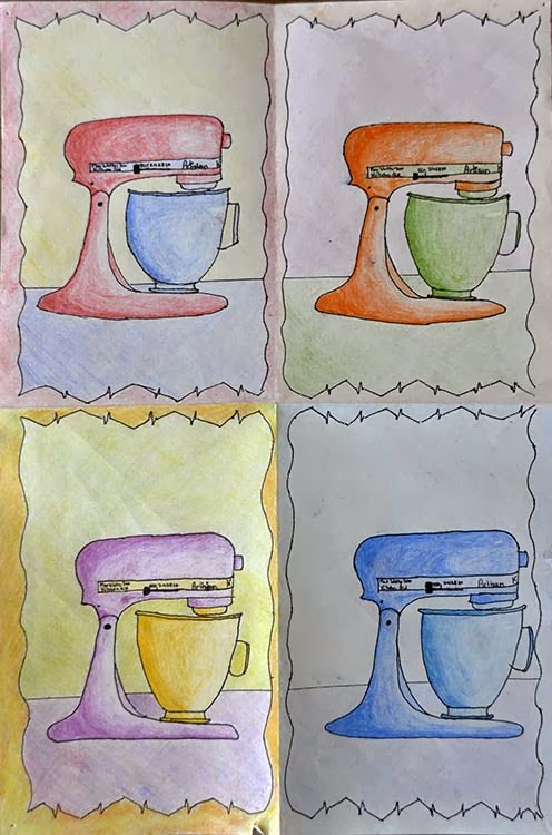 artisan des arts: Pop Art - grade 7