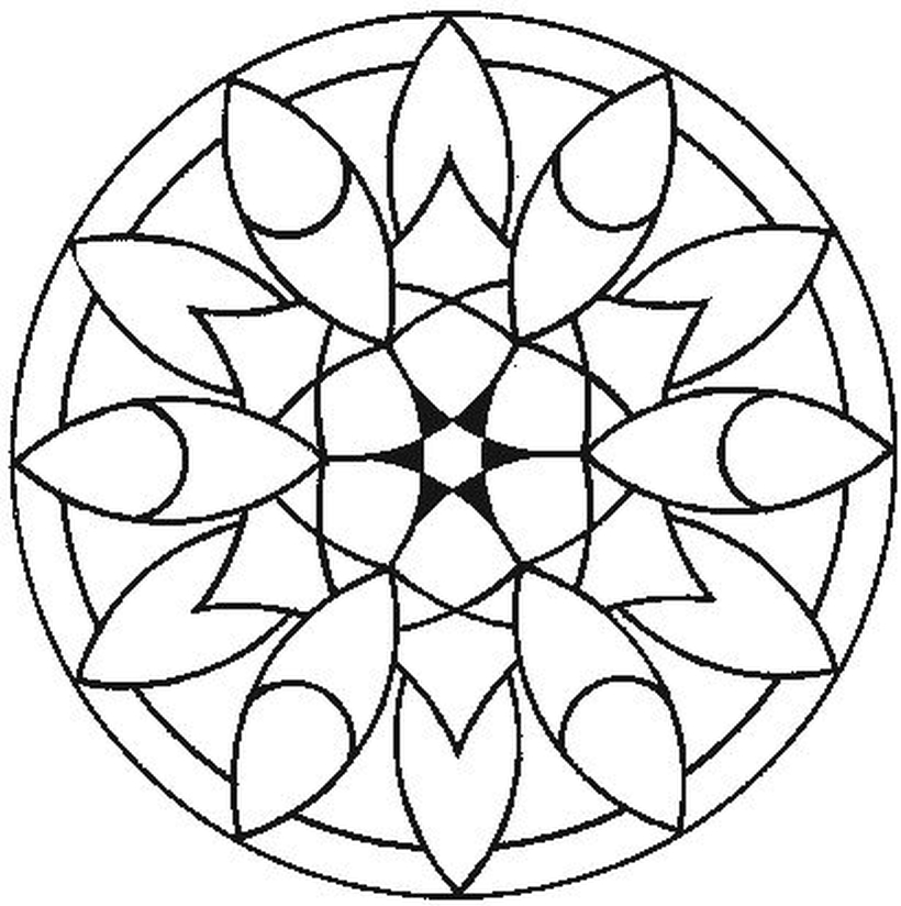 Mandalas Para Pintar: mandalas para imprimir