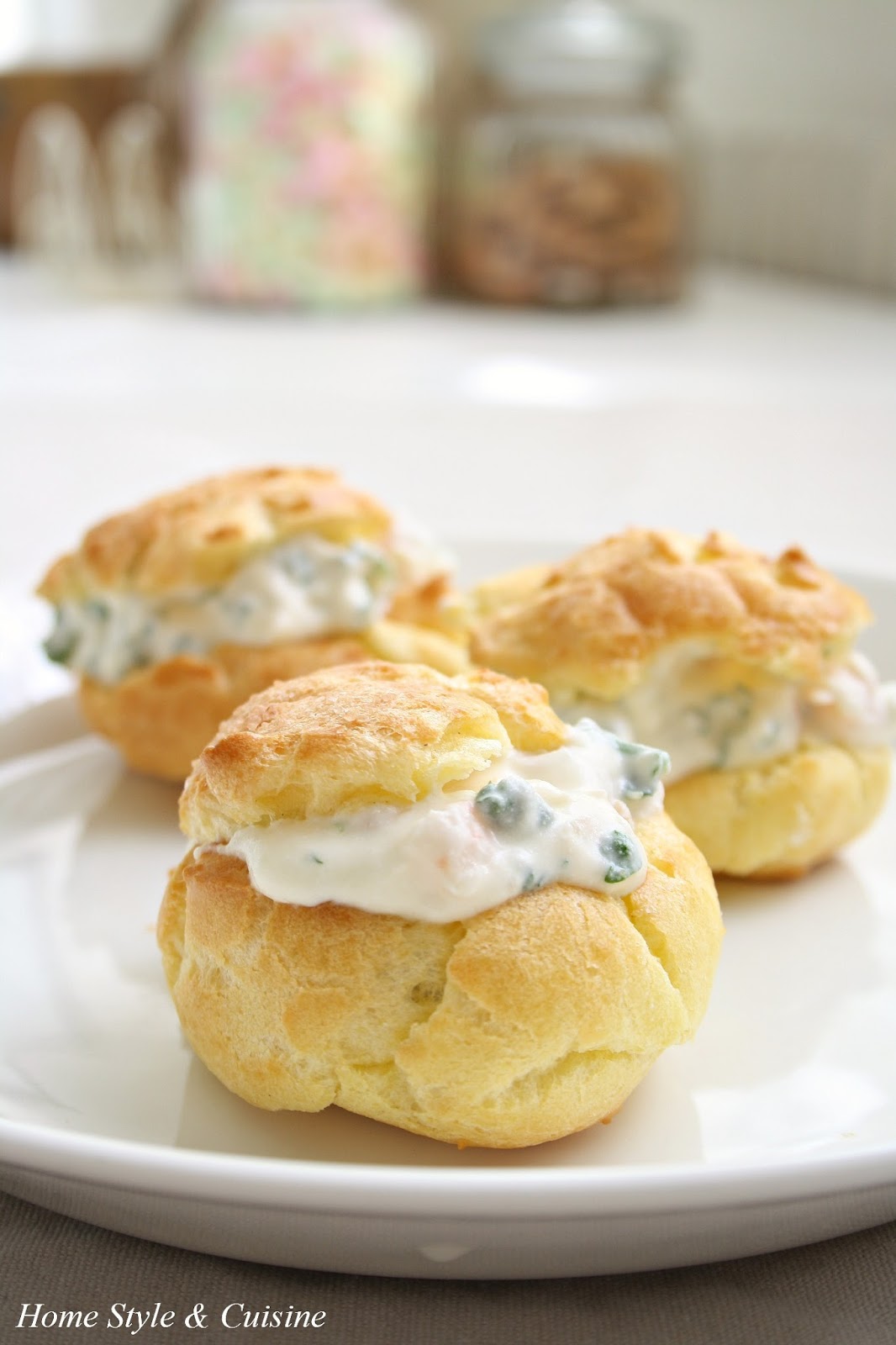 Home Style and Cuisine: Choux Patsry Balls With Shrimps (профитроли с ...