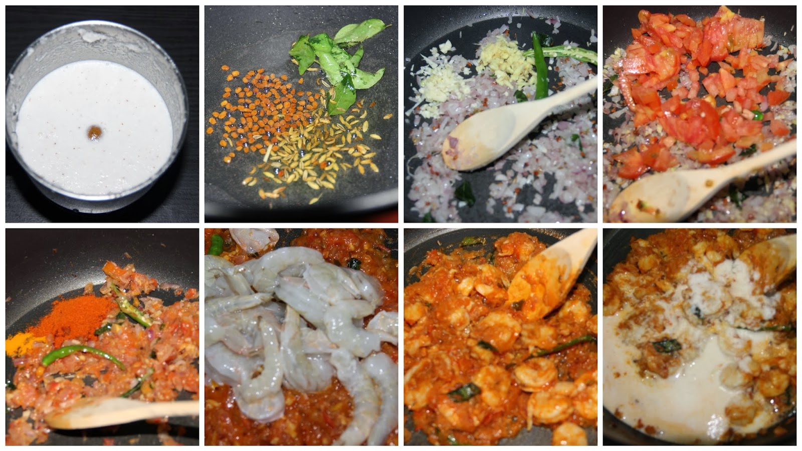 Prawn Gravy/ Prawn Thokku/ Spicy Prawn Curry ~ Lincy's Cook Art