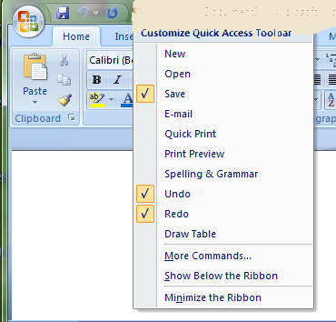 MS WORD SCREEN LAYOUT ~ COMPUTER TUTORIALS