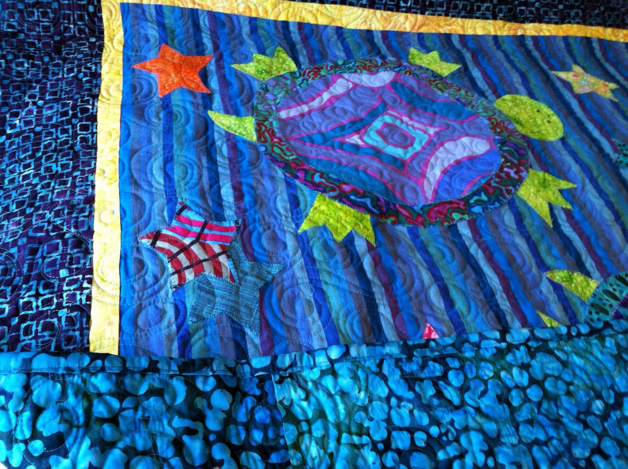 Jayne's Quilting Room: A Turtle Baby Quilt