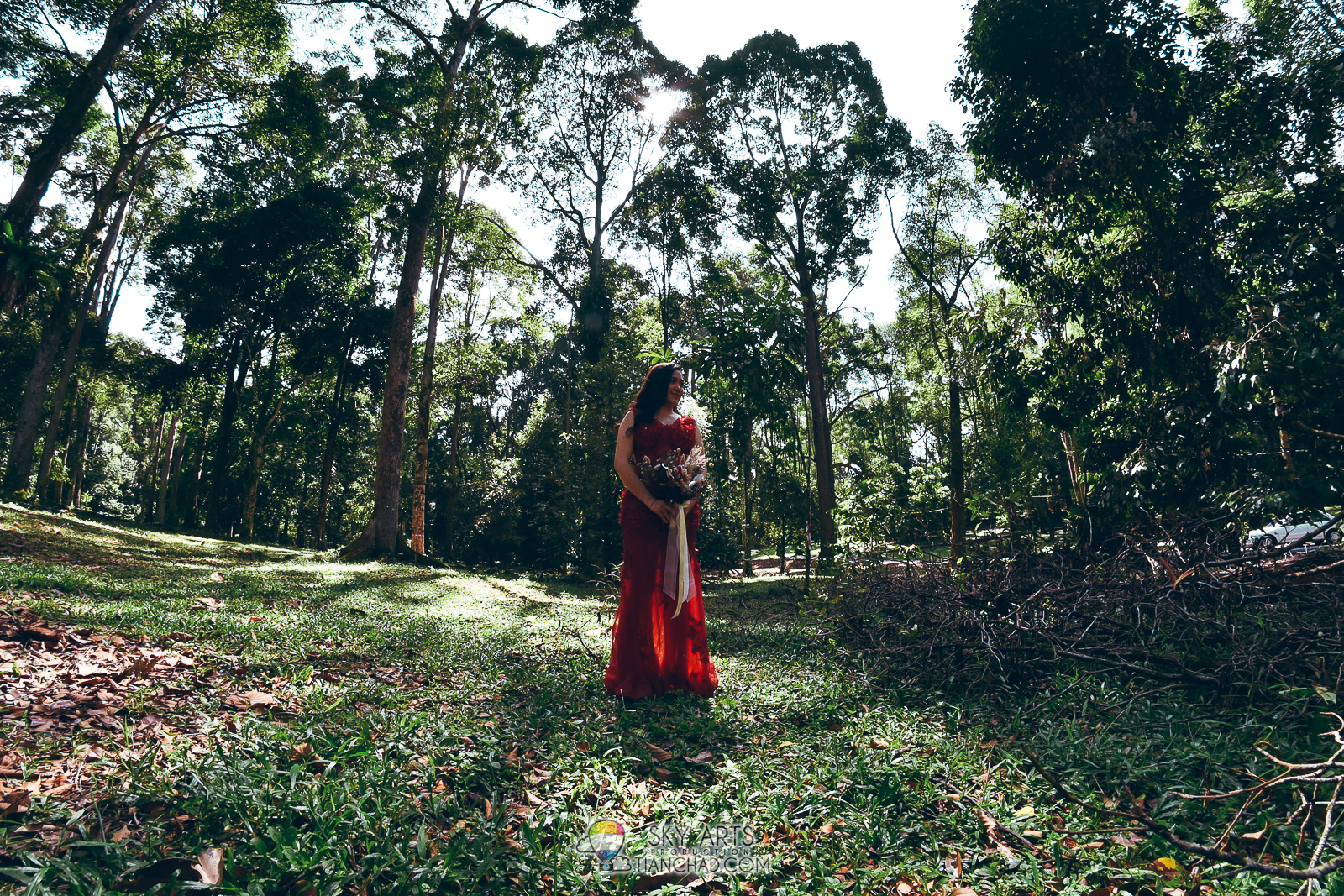 Pre-Wedding Photoshoot at FRIM Kepong & LaFame Bridal Studio