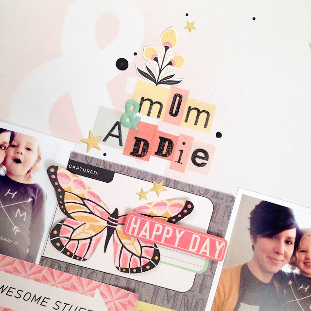 Precocious Paper: Mom & Addie - Scrapbook Circle