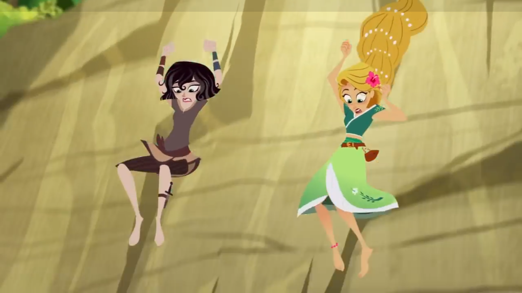 Anime Feet: Tangled: The Series: Rapunzel and Cassandra