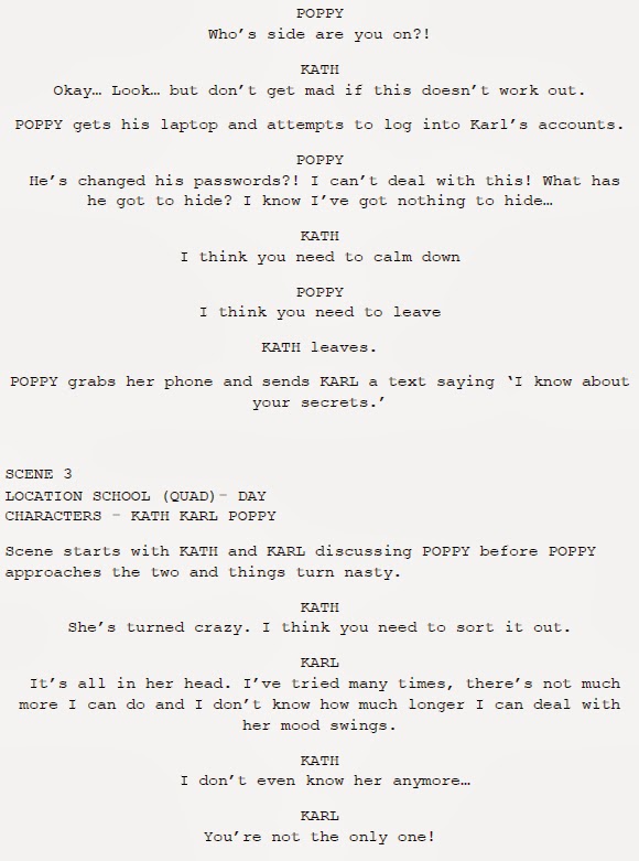 Georgia Lythaby A2 Media Coursework 2014: October 2013