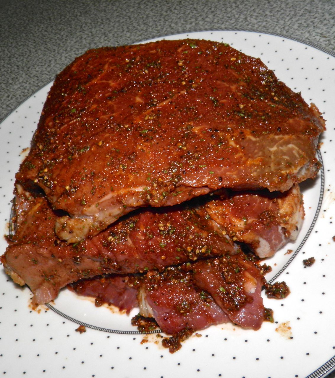 Docaitta Lifestyle: Red Eye Wet Steak Rub