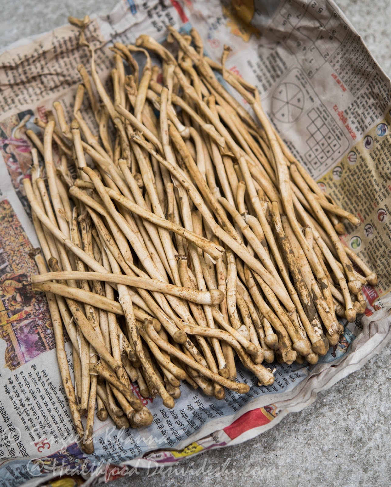 wild mushrooms (dharti ka phool) : pearl barley risotto with wild ...
