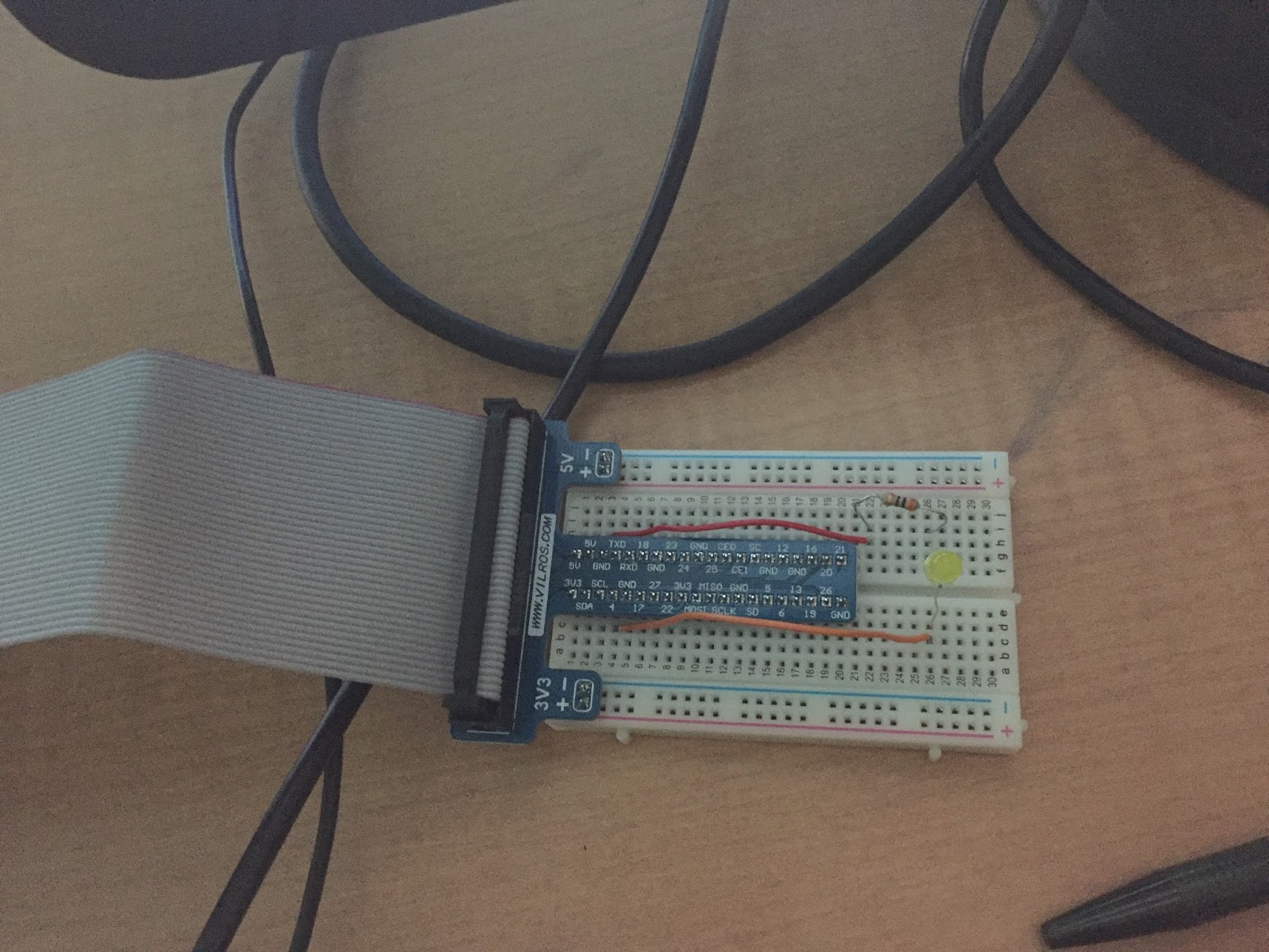 My Raspberry Pi: Morse code LED
