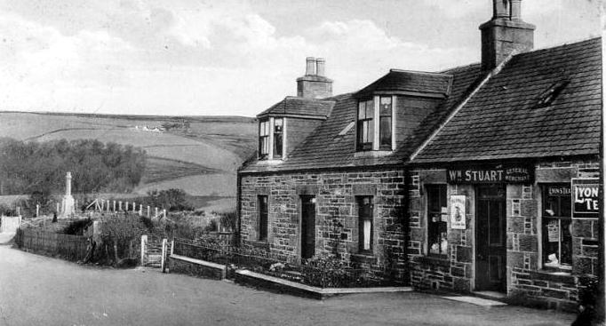 Tour Scotland: Old Photograph Tomnavoulin Scotland