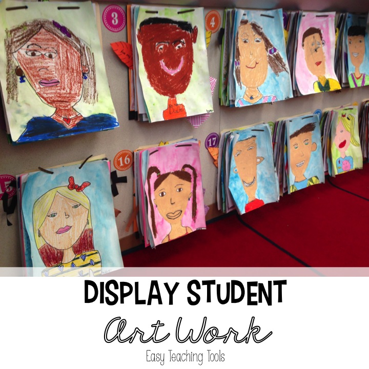 Display Student Work that Turns into a Memory Book - Easy Teaching Tools