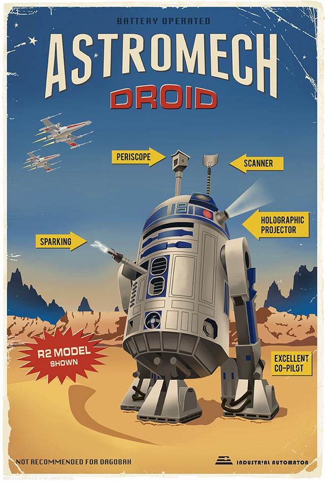 Astromech Droid sales poster features R2-D2!