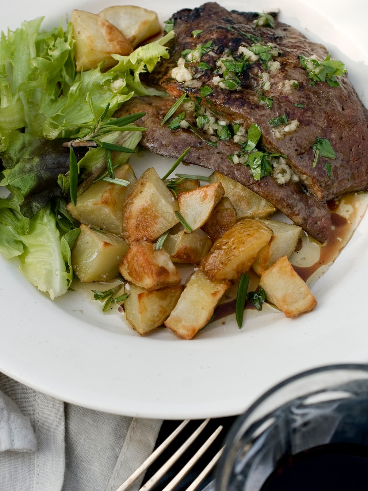 Louises køkken: Stegt lever med persille pistou