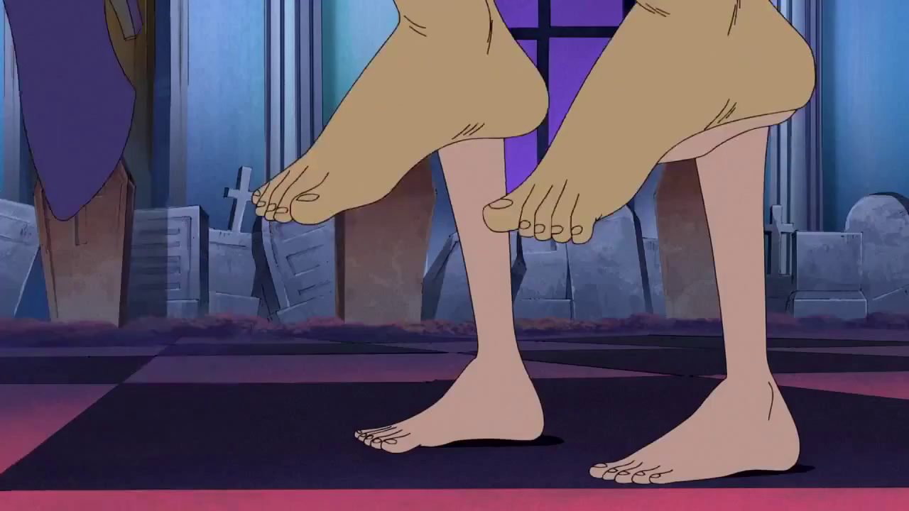 Anime Feet: One Piece: Nico Robin (Episodes 364 and 373)